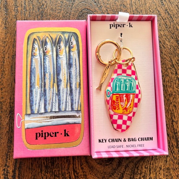 Piper K | Accessories | Rare Sardine Keychain Piper K | Poshmark